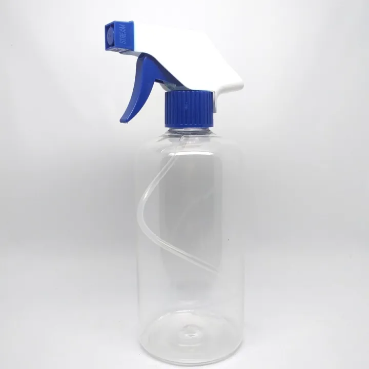 Botol Spray 500ml Putih atau Natural / Botol Kispray PET 500 ML ...