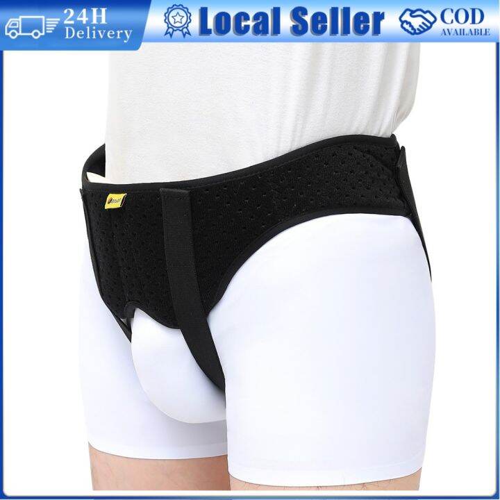 Coiby Inguinal Truss Umbilical Hernia Guard for Men腹股沟疝气带/支撑带 Elastic ...
