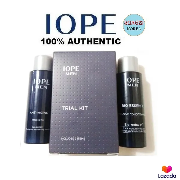 IOPE Men Trial Kit (2 Items) Korean Cosmetics | Lazada PH