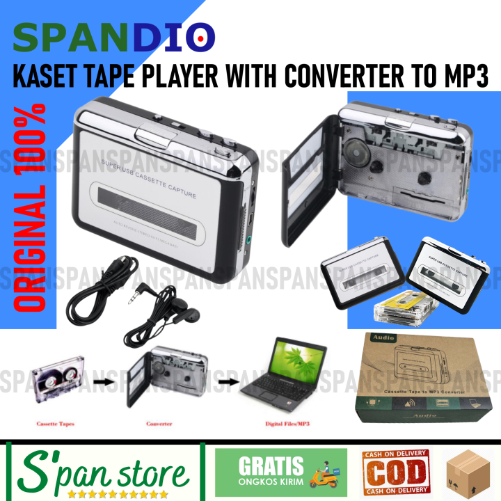 Kaset Tape Player Pita Converter MP3 Player USB | Lazada Indonesia