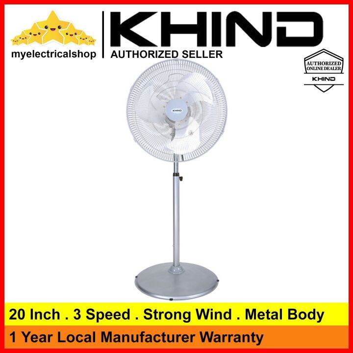 Khind Industrial Stand Fan 20 Inch ( SF2002F ) | Lazada