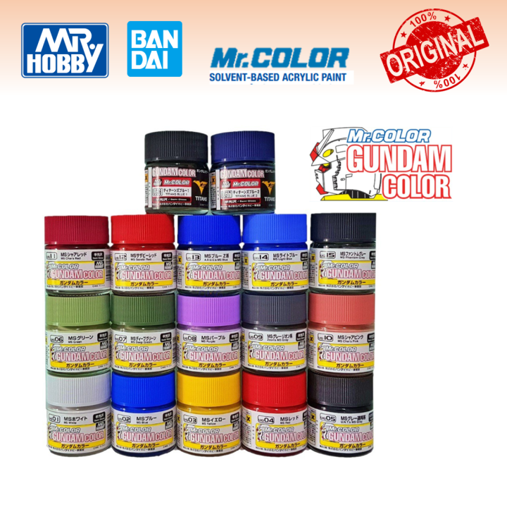 Mr Hobby Mr Color Gundam Color UG Gundam Color Metallic Semi Gloss ...