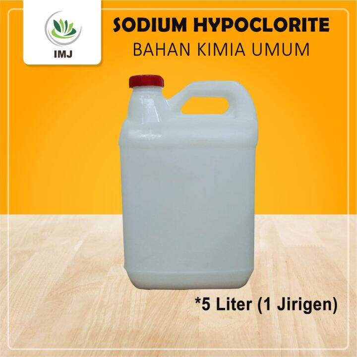 Sodium Hypochlorite / NaOCL 12% Sodium hypo 1JIRIGEN (5LITER) | Lazada ...