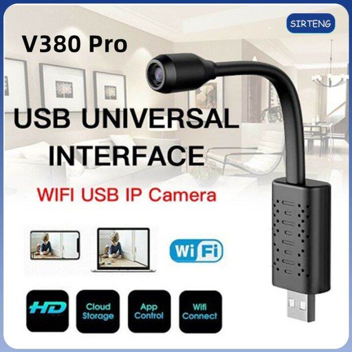 【LOCAL/COD】V380 Pro Surveillance Cameras With Wifi Mini Camera IP USB ...