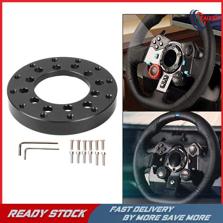 Taixer Steering Wheel Adapter with Wrench Screws for Logitech G25 G27 ...