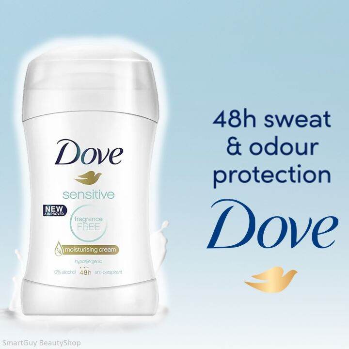 Dove Sensitive Fragrance Free Moisturizing Cream Stick 40ml ผลิตภัณฑ์ ...