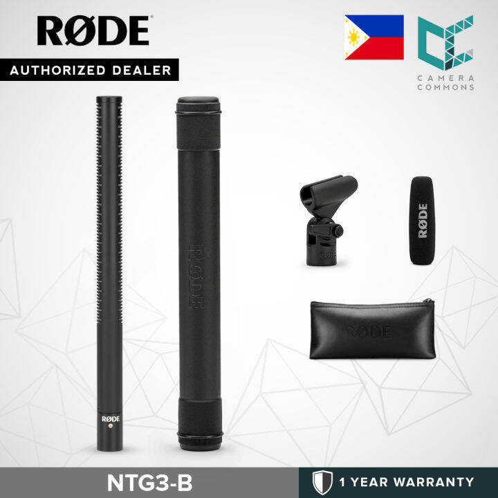 Rode NTG3 Broadcast Shotgun Microphone Audio Equipment NTG3-B NTG3B ...