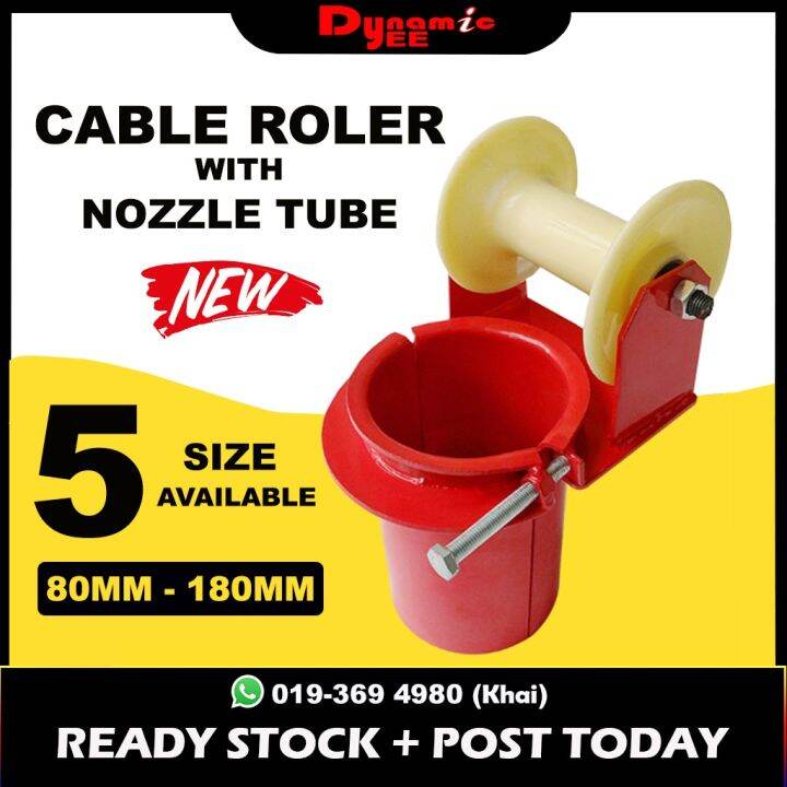 Cable Roller With Nozzle Tube cable pulley 80mm-180mm NP101 | Lazada