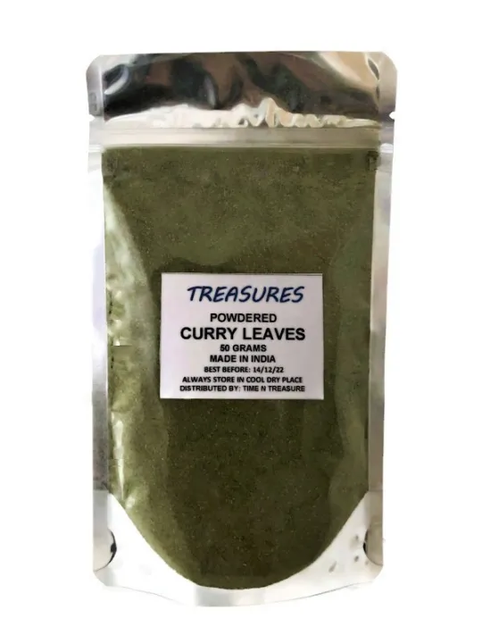 Treasures Curry Leaves Powder - Dried - Curry Pata - 100% Pure From ...
