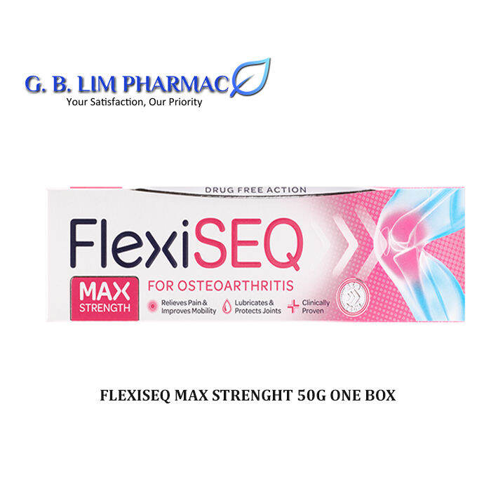 Flexiseq Max Strength 50G GEL ( EXP: 30-SEP-2025 ) | Lazada