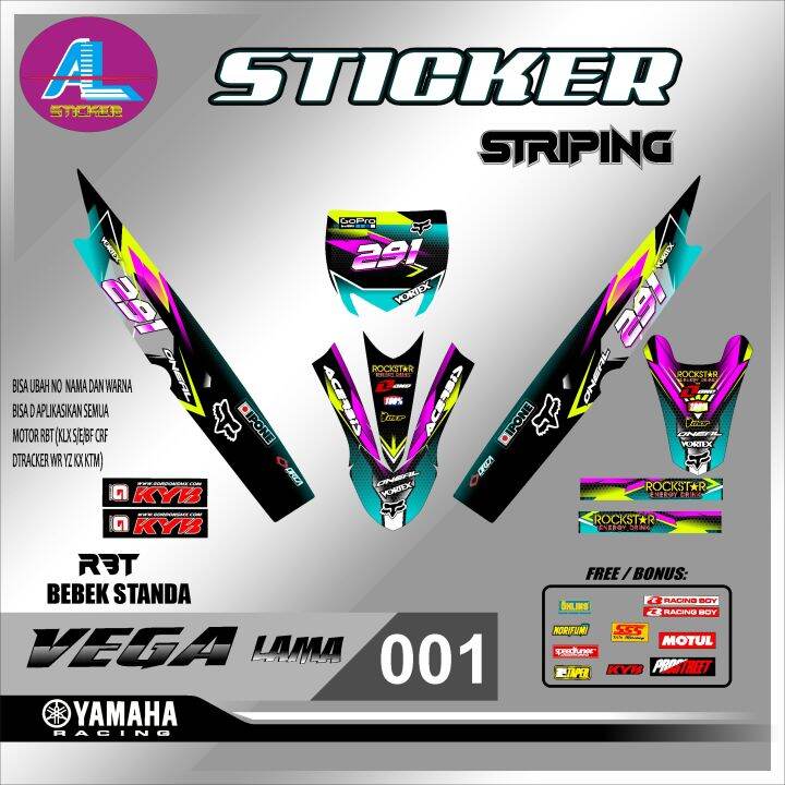COD Sticker SETRIPING scotletl semi fullbody RBT VEGA R OLD/LAMA / FIZ ...