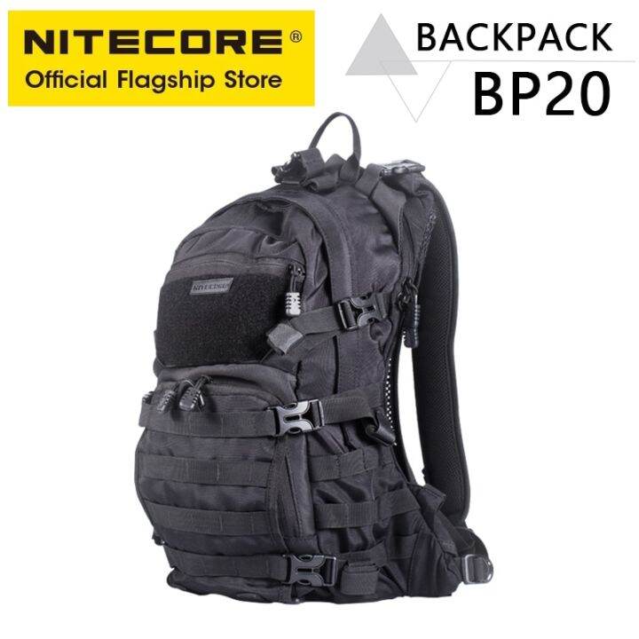 Nitecore BP20 outdoor 20L backpack wear-resistant 1000D nylon fabric ...