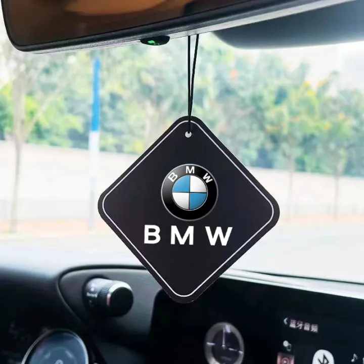 โลโก้รถน้ำหอมติดทนนานกลิ่นหอมชิ้นสุทธิสีแดงจี้สำหรับ BMW E46 E39 E38 E90 E60 E36 F30 F30 E34 F10 ...