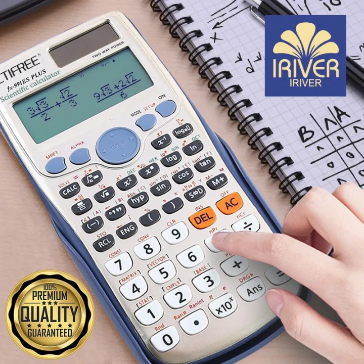 ☁iRIVER Scientific Calculator fX-991ES Plus Heavy Duty Engineering ...