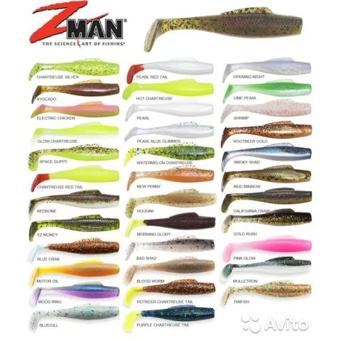 Zman 10X TOUGH ELAZTECH MINNOWZ 3INCH 6PCS X 1PACK | Lazada