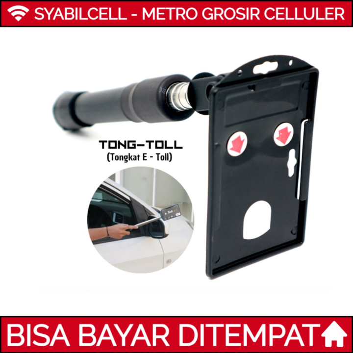 SLOPE Tongtol - Tongkat Kartu E Tol Toll Flexible Besi Panjang Pendek | Lazada Indonesia