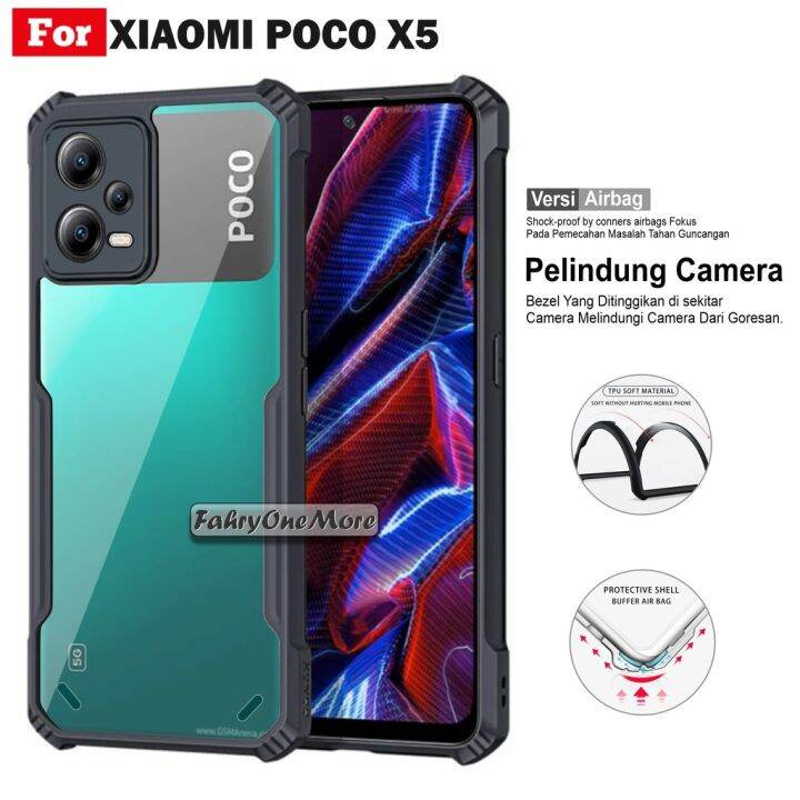 Hard Case Xiaomi Poco X5 X5 Pro 5G Shockproof Fusion Armor Casing ...