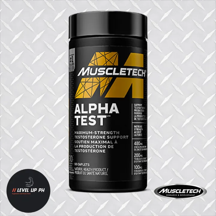 Muscletech Alpha Test (With Muscletech Authenticity Sticker) | Lazada PH