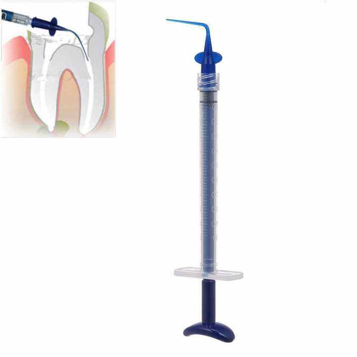 Dental Irrigation Syringe with 10 Pieces Rinse Tips Teeth Whitening ...