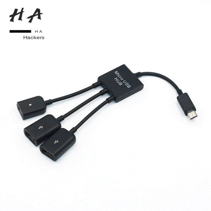3 in 1 Micro USB OTG Cable Data Transfer Micro USB Male to Female ...