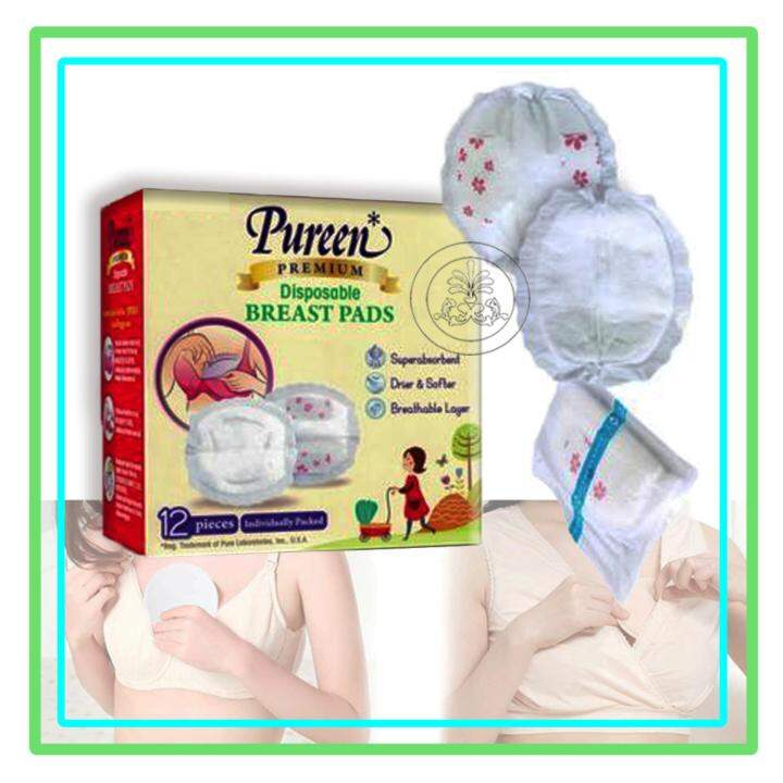 Pureen Premium: Disposable Breast Pads. | Lazada