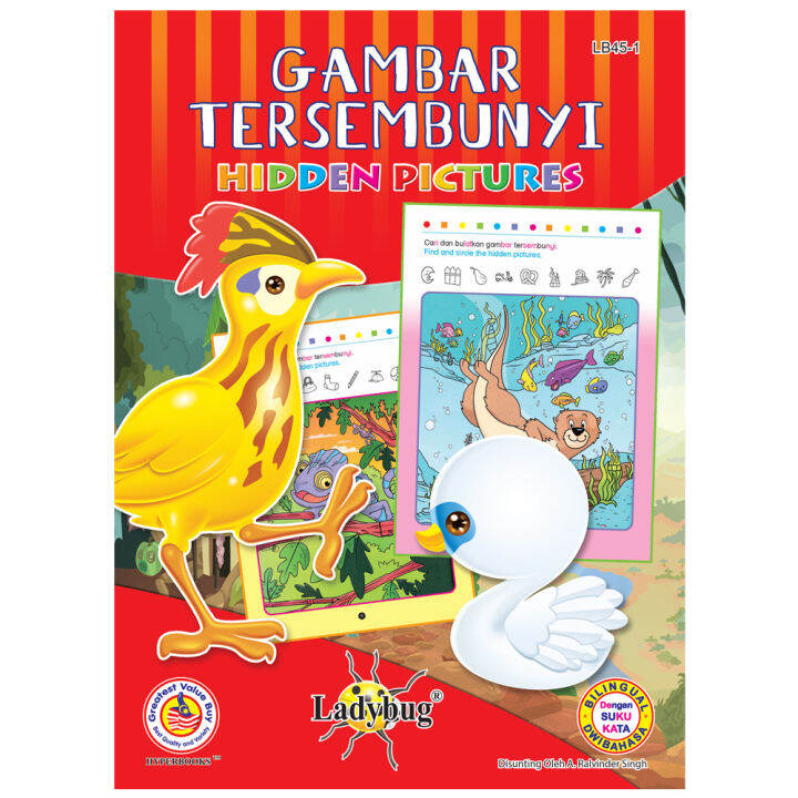 Gambar Tersembunyi Hidden Pictures (1) LB45 - 1 | Lazada