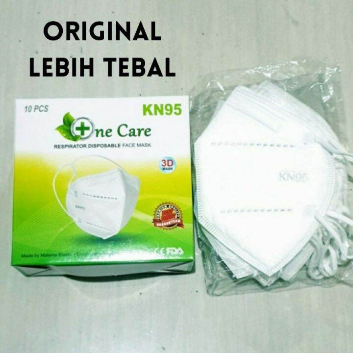 MASKER KN95 ONE CARE 5PLY PASTI ORIGINAL KEMENKES | Lazada Indonesia