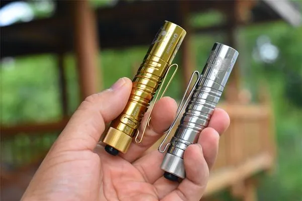 Olight I5T Limited Edition stainless steel ( dragon and phoenix ...