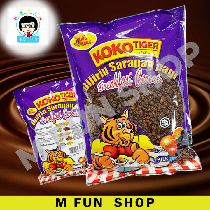 *HALAL* Mini Coco Crunch Koko Tiger Brand Bijirin Sarapan Pagi 500g ...