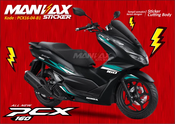 Sticker PCX Striping PCX Sticker Cutting PCX 160 - Cutting Stiker All ...