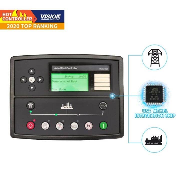 Geneset Controller DSE7320 Auto Start Generator Control Module DSE 7320 ... Geneset Controller DSE7320 Auto Start Generator Control Module DSE 7320 ...