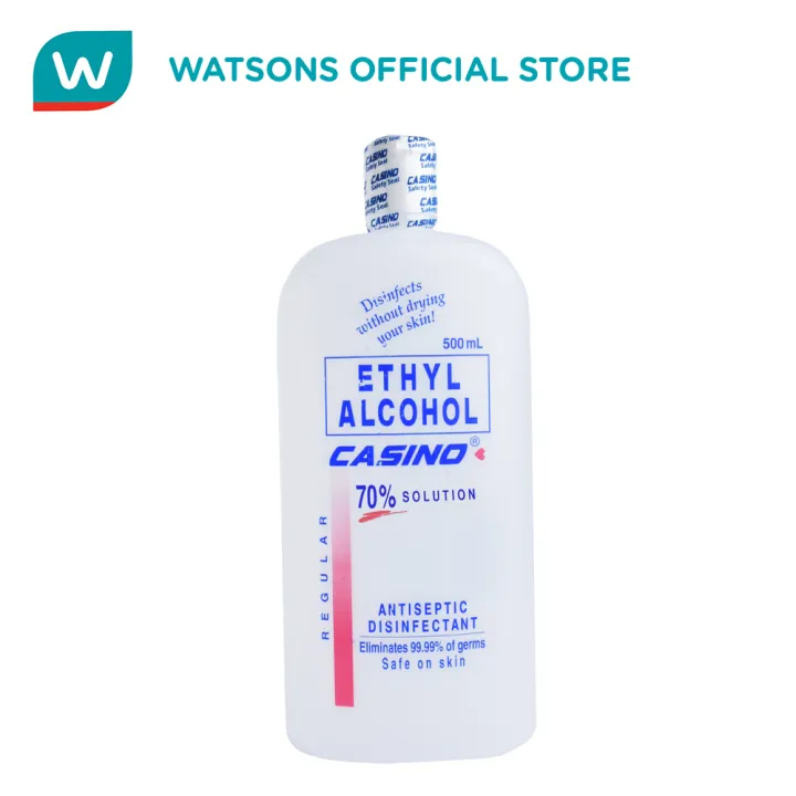CASINO Ethyl Alcohol 70% Solution Regular 500ml | Lazada PH