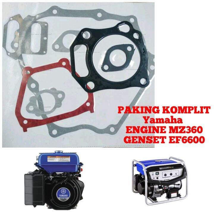mz360 Packing Full set Paking Komplit Mesin Yamaha MZ360 genset EF6600 | Lazada Indonesia