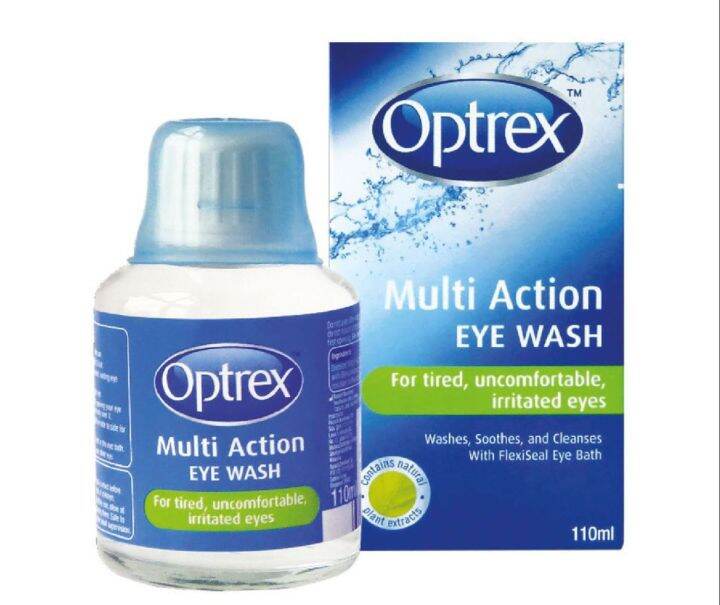 Optrex Multi Action Eye Wash 110ML | Lazada