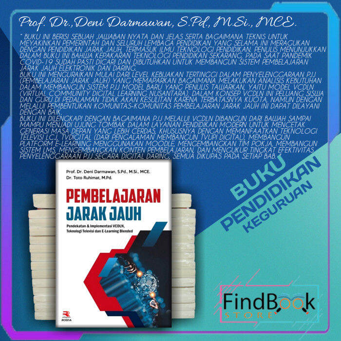 Buku Keguruan - Pembelajaran Jarak Jauh Pendekatan - Prof. Dr.,Deni Darmawan, S.Pd., M.Si., MCE ...