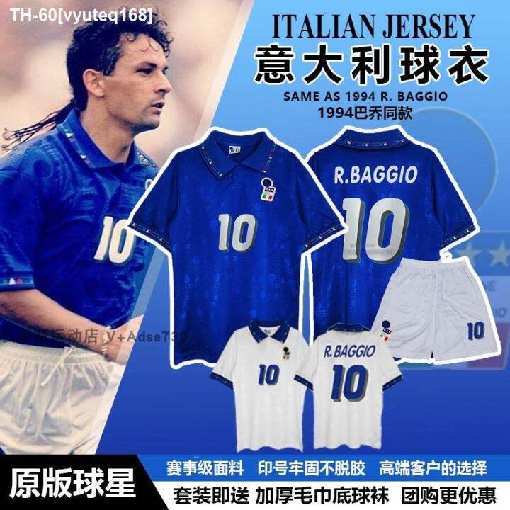 vyuteq168 10 1994 Italian shirt 94 World Cup football jerseys baggio ...