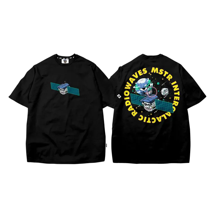 MSTR Co. - ASTRO COLLECTION "SATELLITE" TSHIRT (BLACK) | Lazada PH
