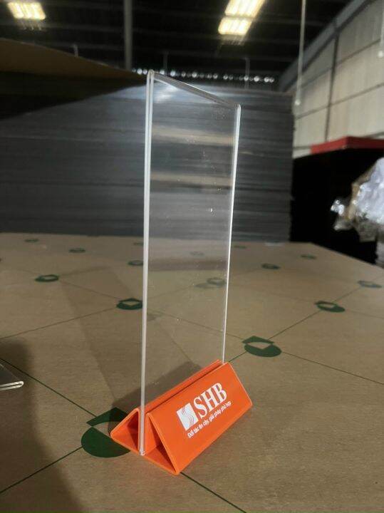 Standee Menu Mica A5 , đế tam giác , đa dạng màu sắc | Lazada.vn