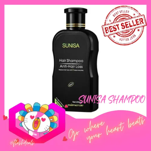 Sunisa Anti Hair-Loss Hair Shampoo Organic Hair Growth Anti-Hair Loss ...
