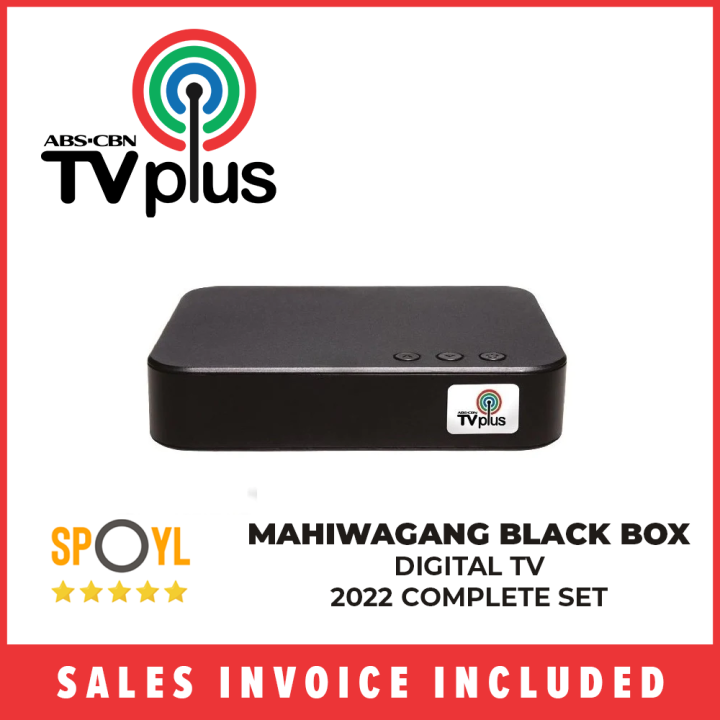ABS CBN TV plus 2022 complete set ndnew Mahiwagang Black digital TV ...