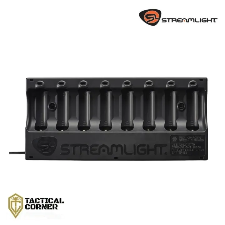 STREAMLIGHT SL-B26 8-UNIT BANK CHARGER 230V/240V AC (SKU#20222) | Lazada PH