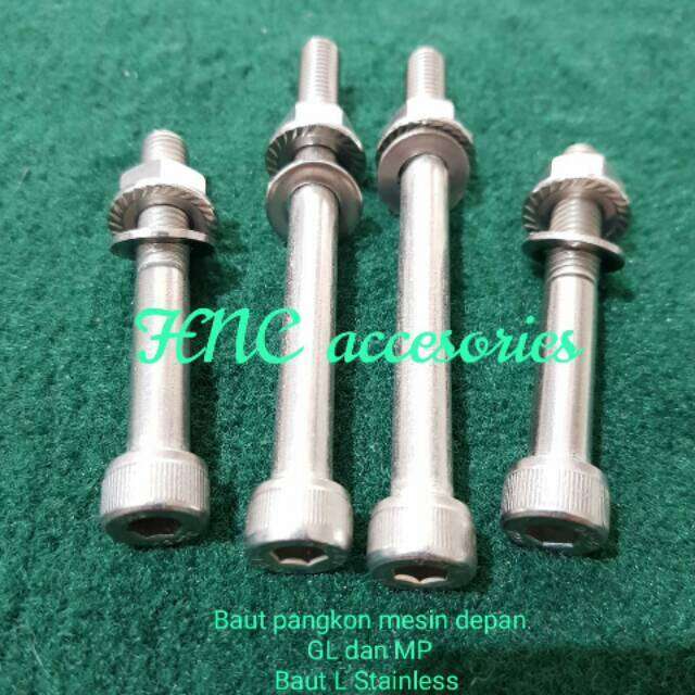 Baut L Stainless Set Pangkon depan TIGER | Lazada Indonesia