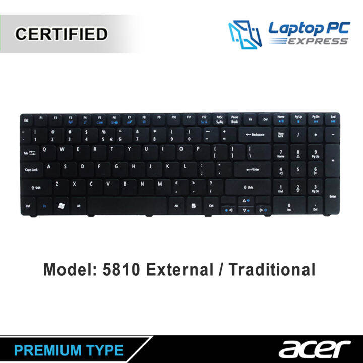 Acer Laptop Keyboard 5810 5810T 5810TG 5810TZ 5536 5536G 5740 5740G ...