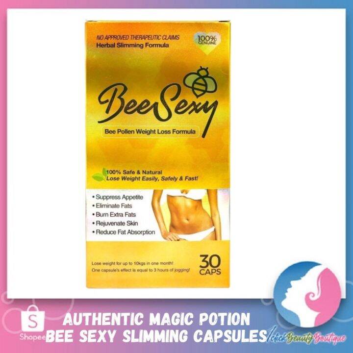 Bee Sexy- Authentic Slimming Capsules ( STRONG FORMULATION ) | Lazada PH