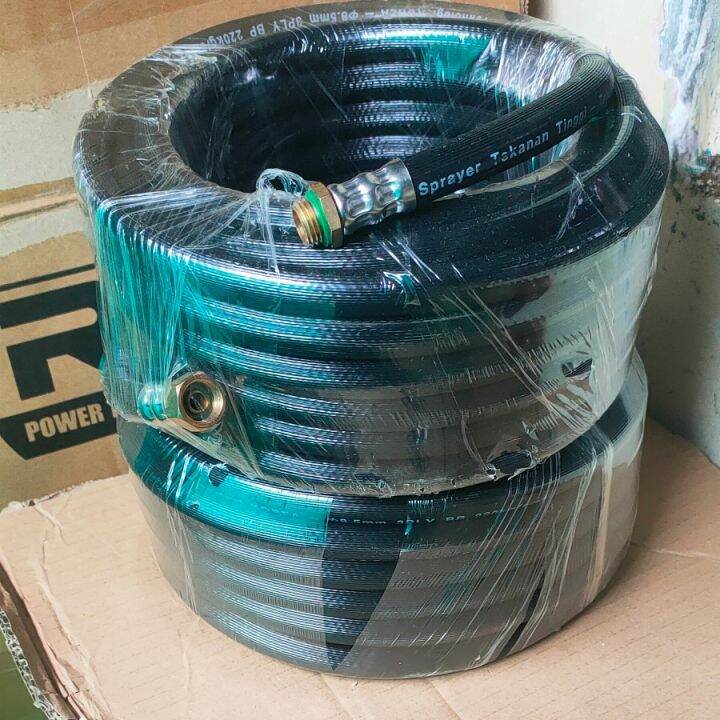 Selang Kompresor 10 Meter - Selang Steam 10 Meter - Slang Steam AC Jet ...