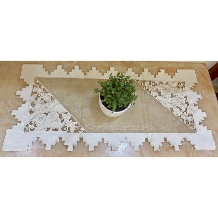032 Embroidered Center Table | Lazada PH