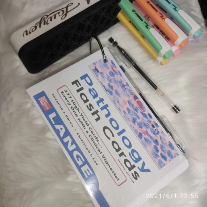 Medicine Students' PLE Review Lange Pathology Flashcards | Lazada PH