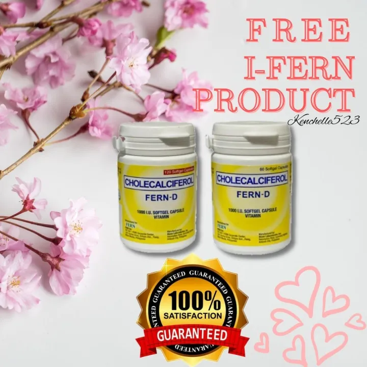 FREE Ifern PROMO Fern D 60s Fern D 120s CHEAPEST multivitamins antioxidants SALE Power trio ...