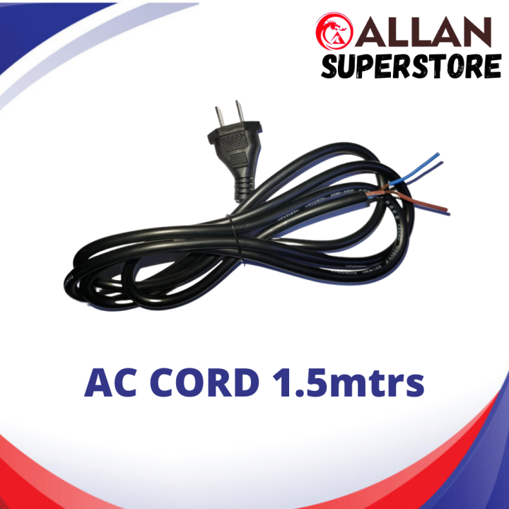 Allan Superstore AC CORD 10a 250va Heavu Duty AC Cord for Extension ...