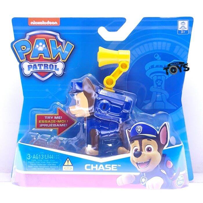 Paw Patrol Talking Chase Action Pup Figure | Lazada Indonesia